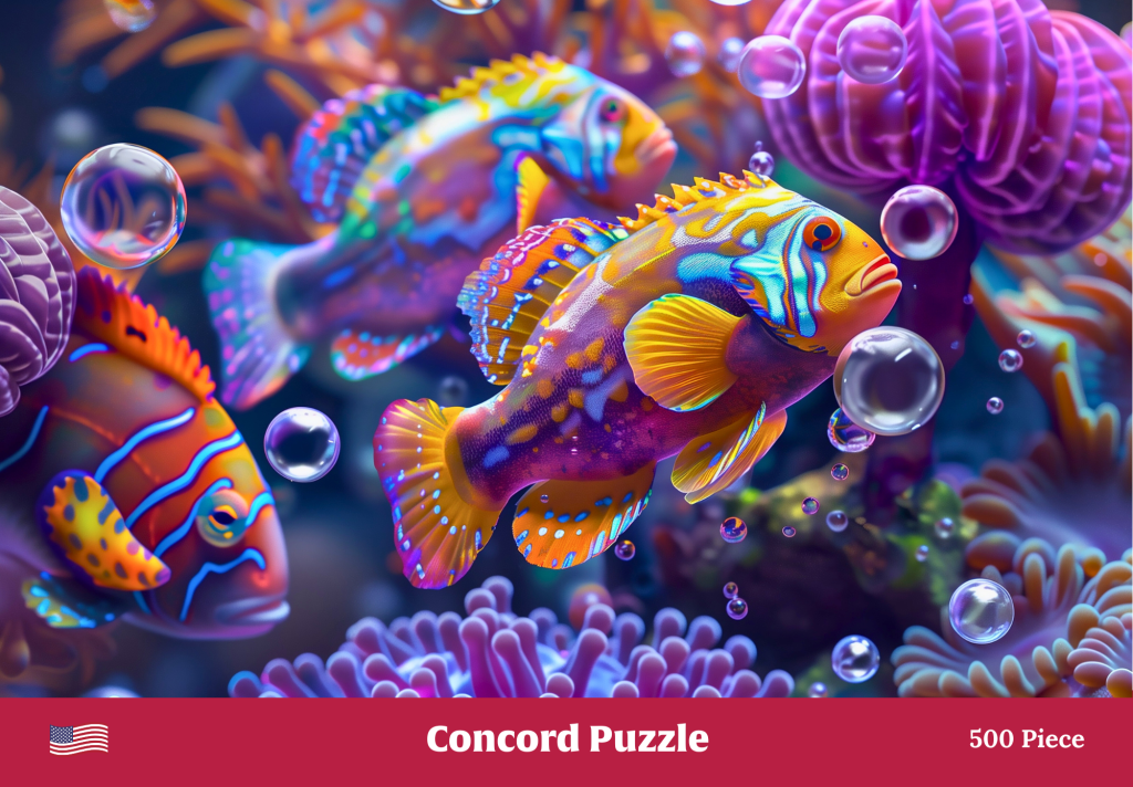 Clown Fish 500 Piece Puzzle - Concord Puzzle